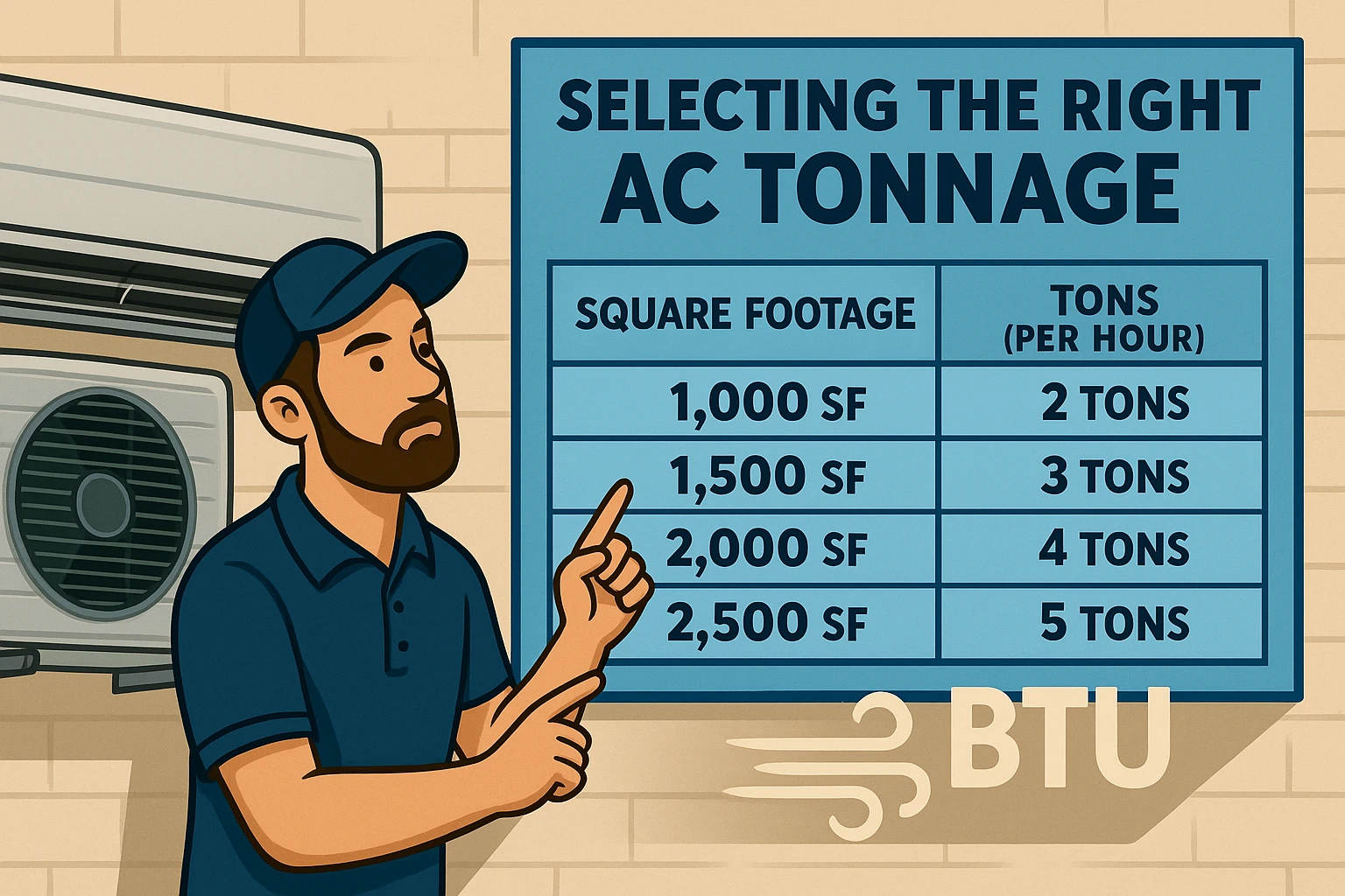 Understanding AC Tonnage for Efficient Cooling